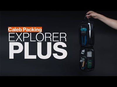 Explorer PLUS™ Hanging Travel Toiletry Bag | Durable & Compact | Gravel